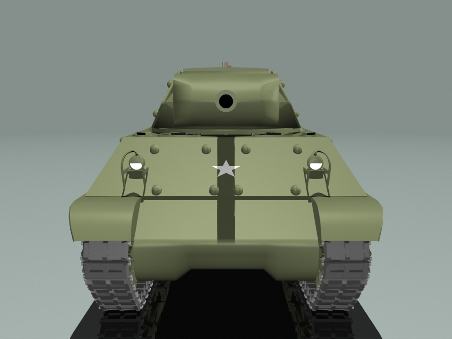 3d Model M10 Wolverine Tank Destroyer