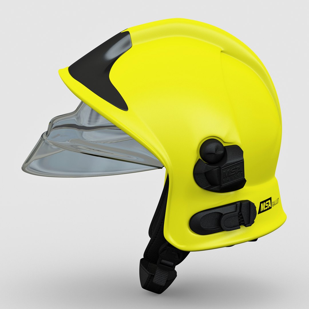 Firefighter Helmet V4 3d Lwo