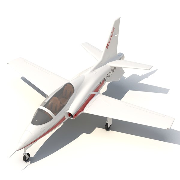 3ds max sport aircraft viperjet 2