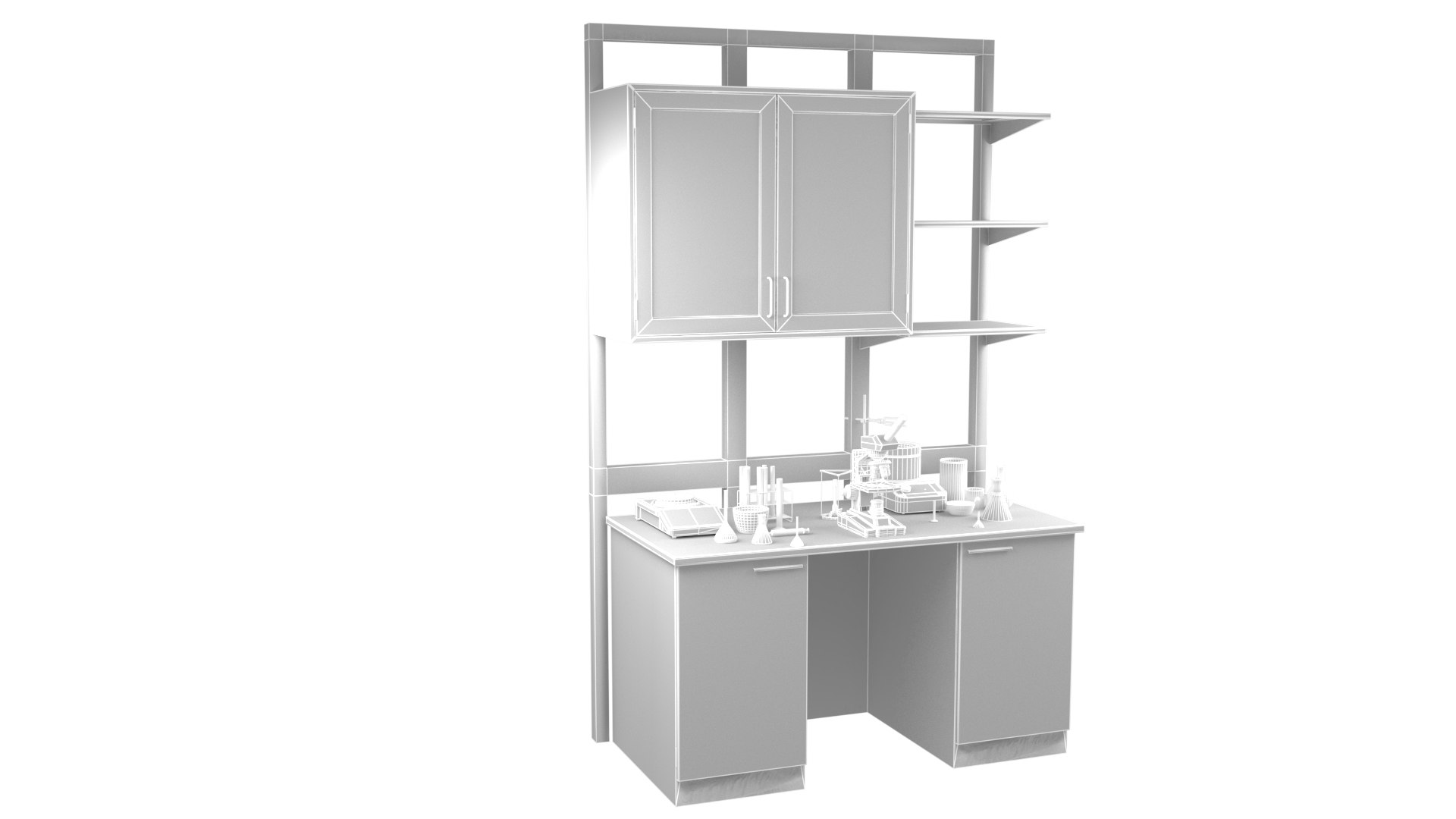 Lab Equipment 3D Model - TurboSquid 2195233