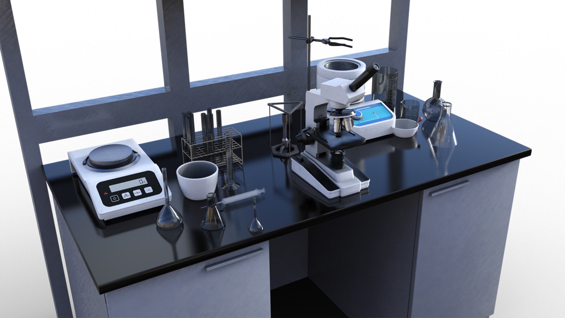 Lab Equipment 3D Model - TurboSquid 2195233