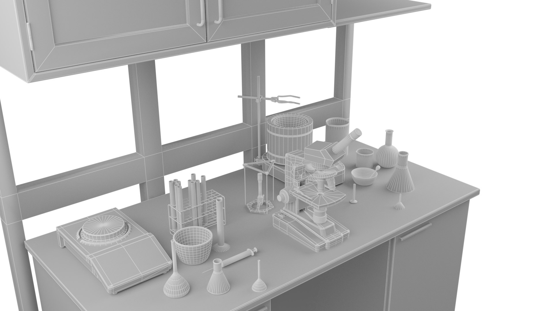 Lab Equipment 3D Model - TurboSquid 2195233