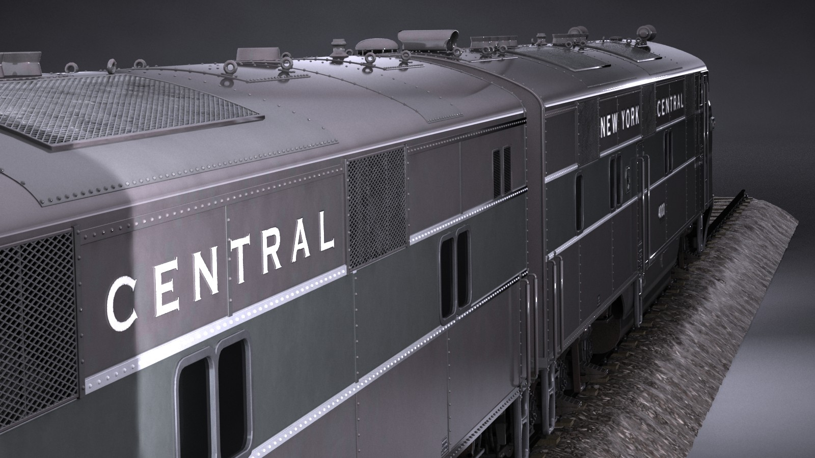 EMD E7 NYCRR 기차 3D 모델 - TurboSquid 1281932