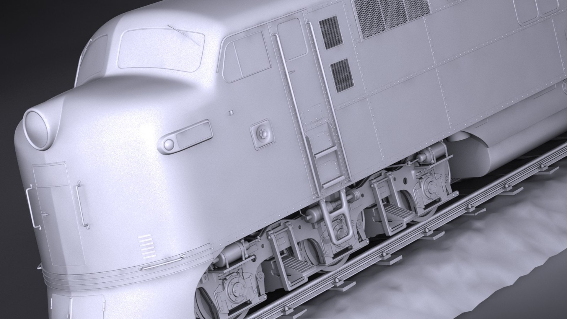 3D Emd E7 Nycrr Model - TurboSquid 1281932