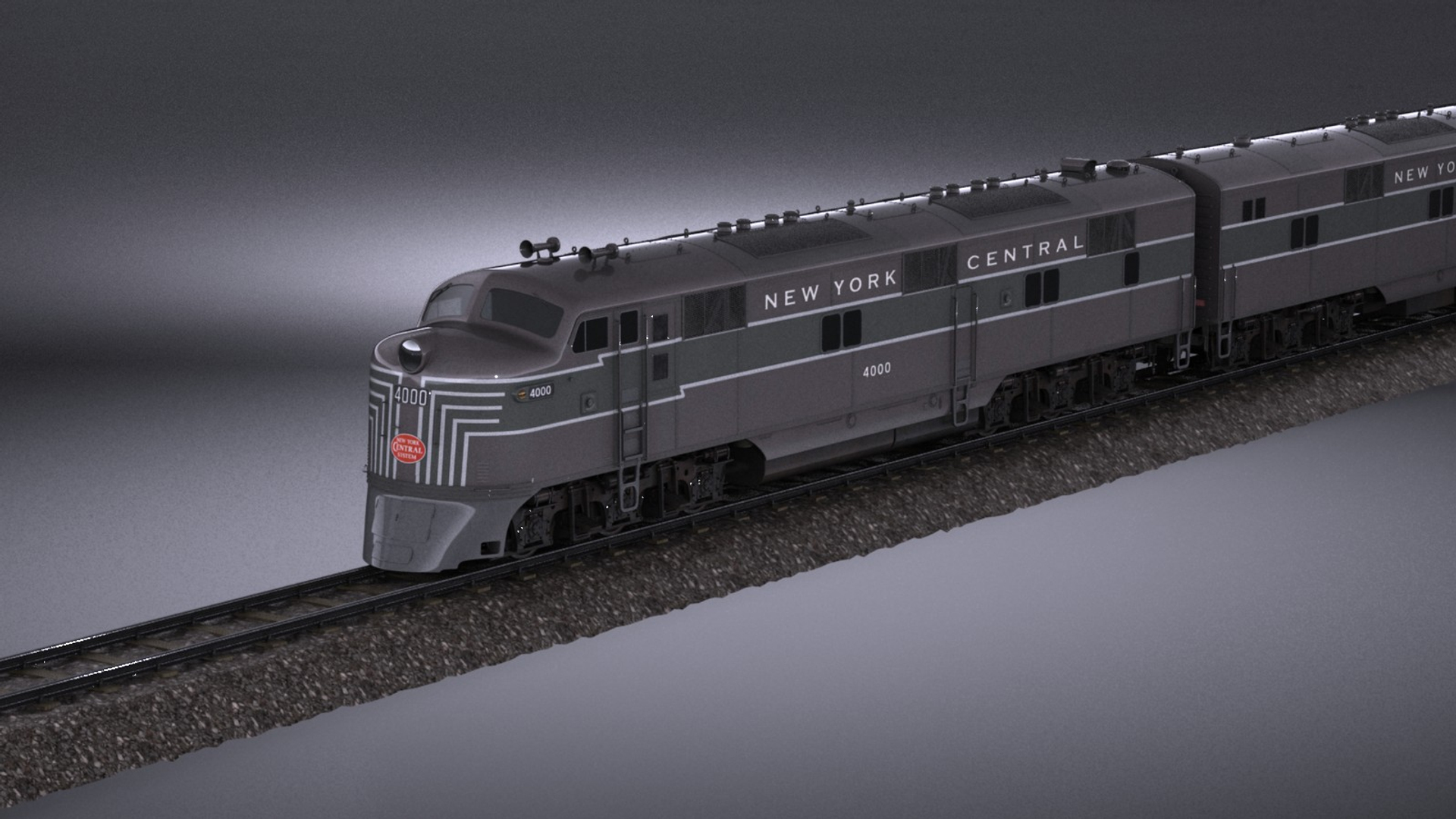 3D Emd E7 Nycrr Model - TurboSquid 1281932