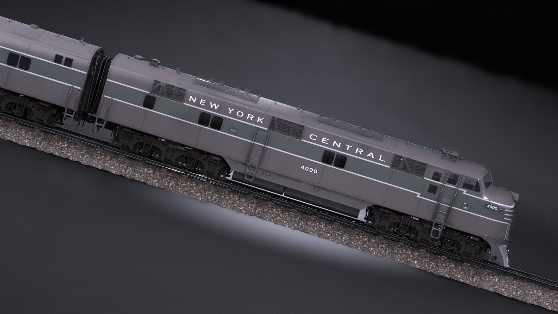 3D Emd E7 Nycrr Model - TurboSquid 1281932