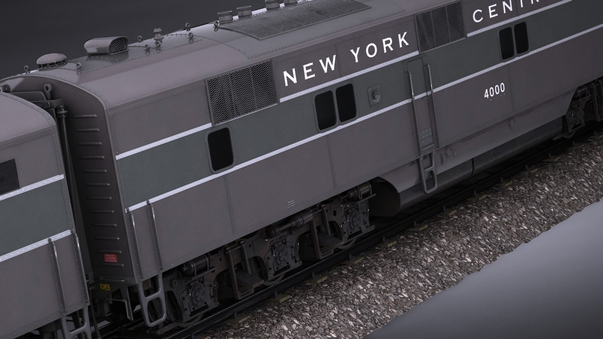 3D Emd E7 Nycrr Model - TurboSquid 1281932