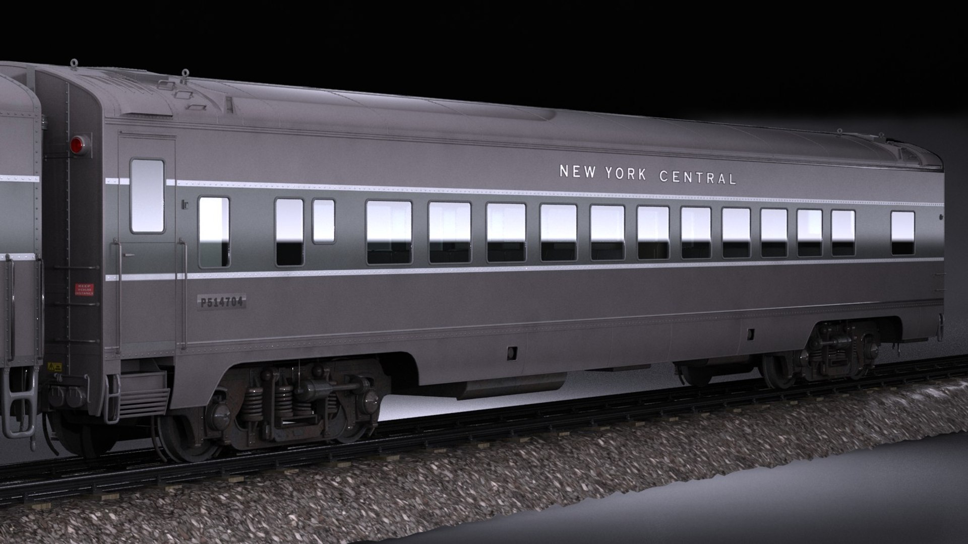 3D emd e7 nycrr model - TurboSquid 1281932