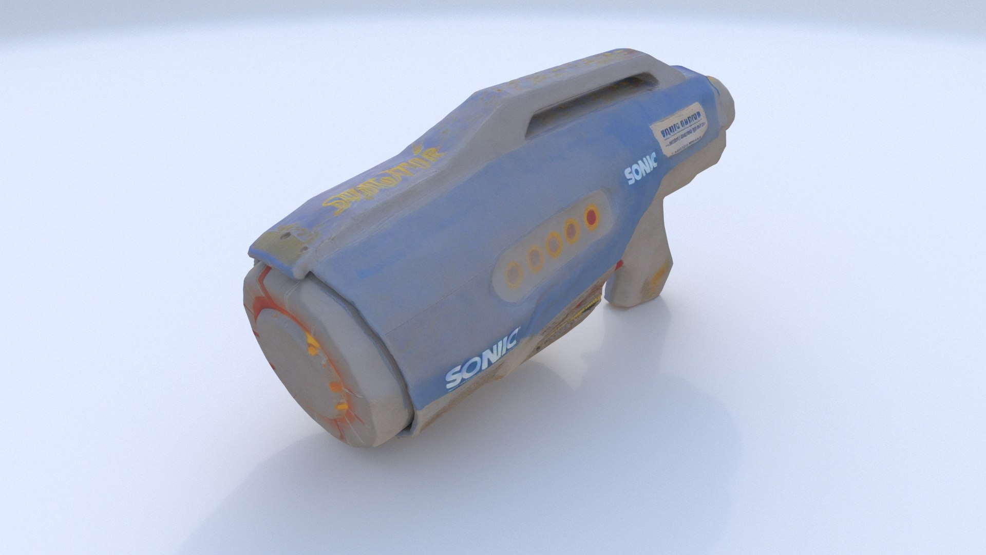 Sonic Disruptor 3D Model - TurboSquid 2329015