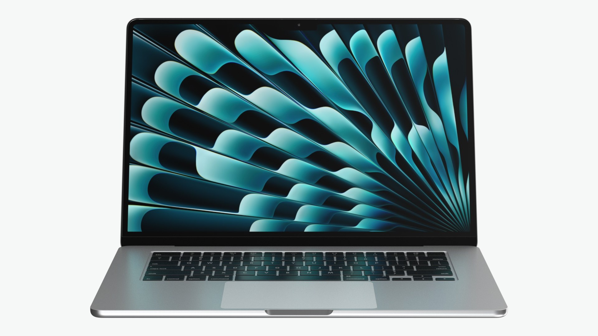3D Apple MacBook Air M4 Silver Model - TurboSquid 2374499