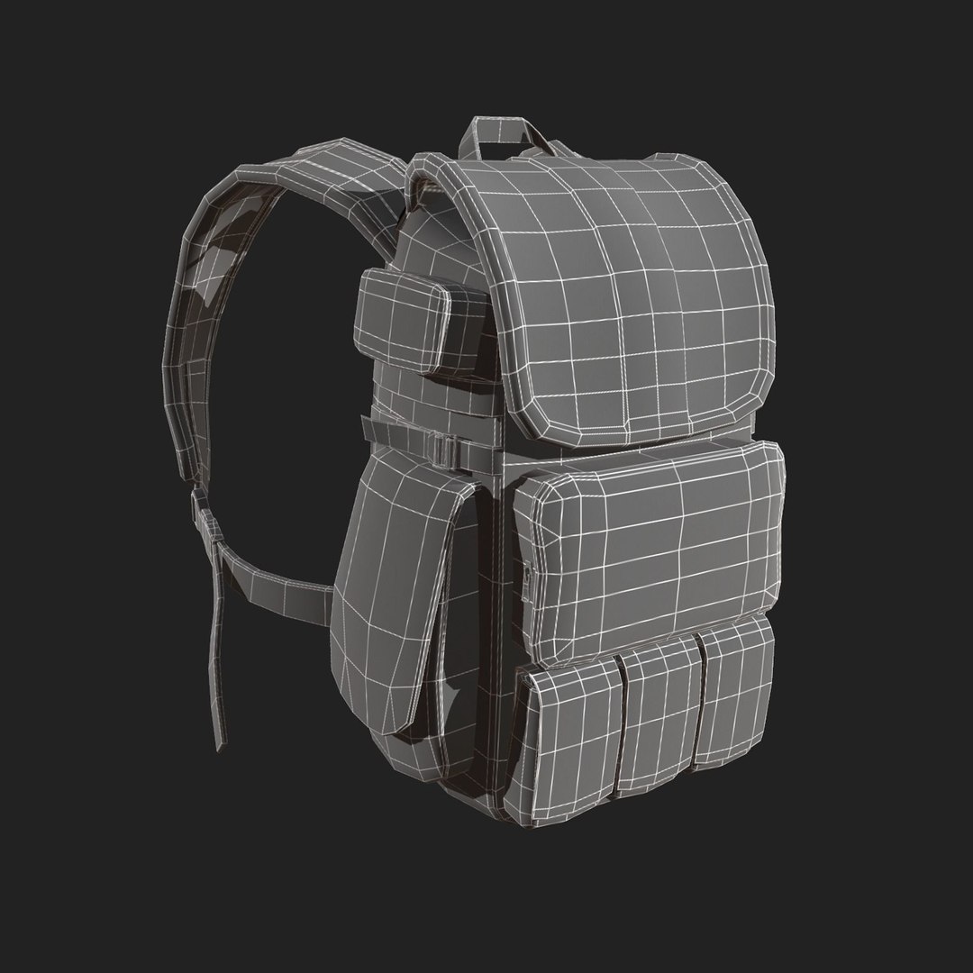 3D Bag Backpack - TurboSquid 1450539
