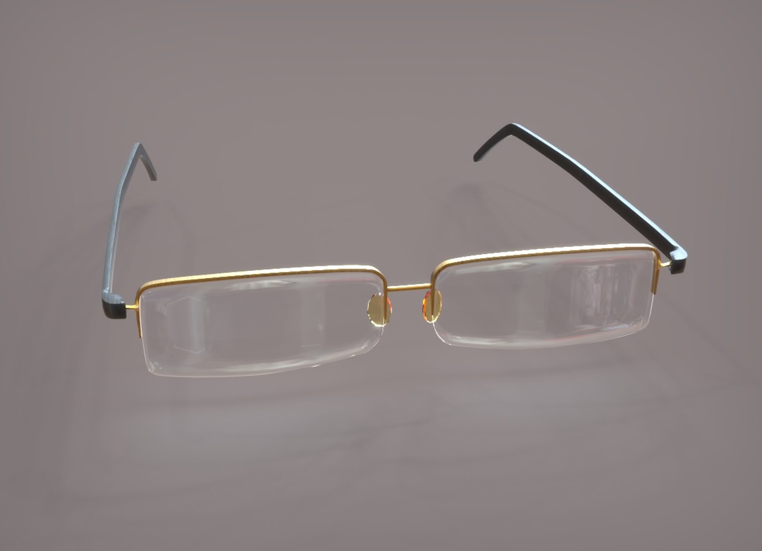 Spectacles Glasses 3D Model - TurboSquid 1691291