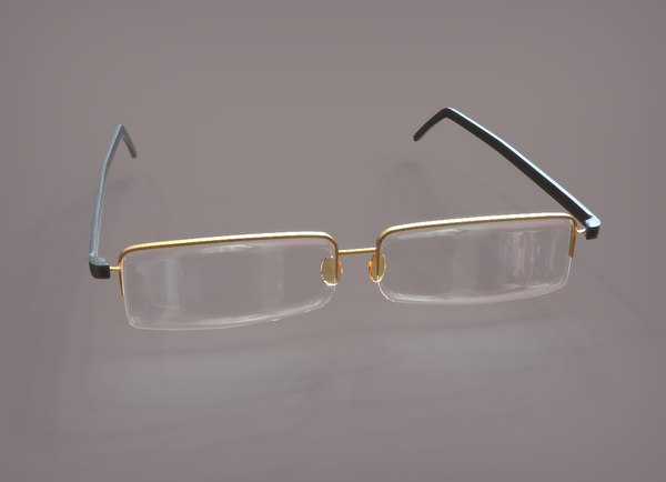 Spectacles glasses 3D model - TurboSquid 1691291