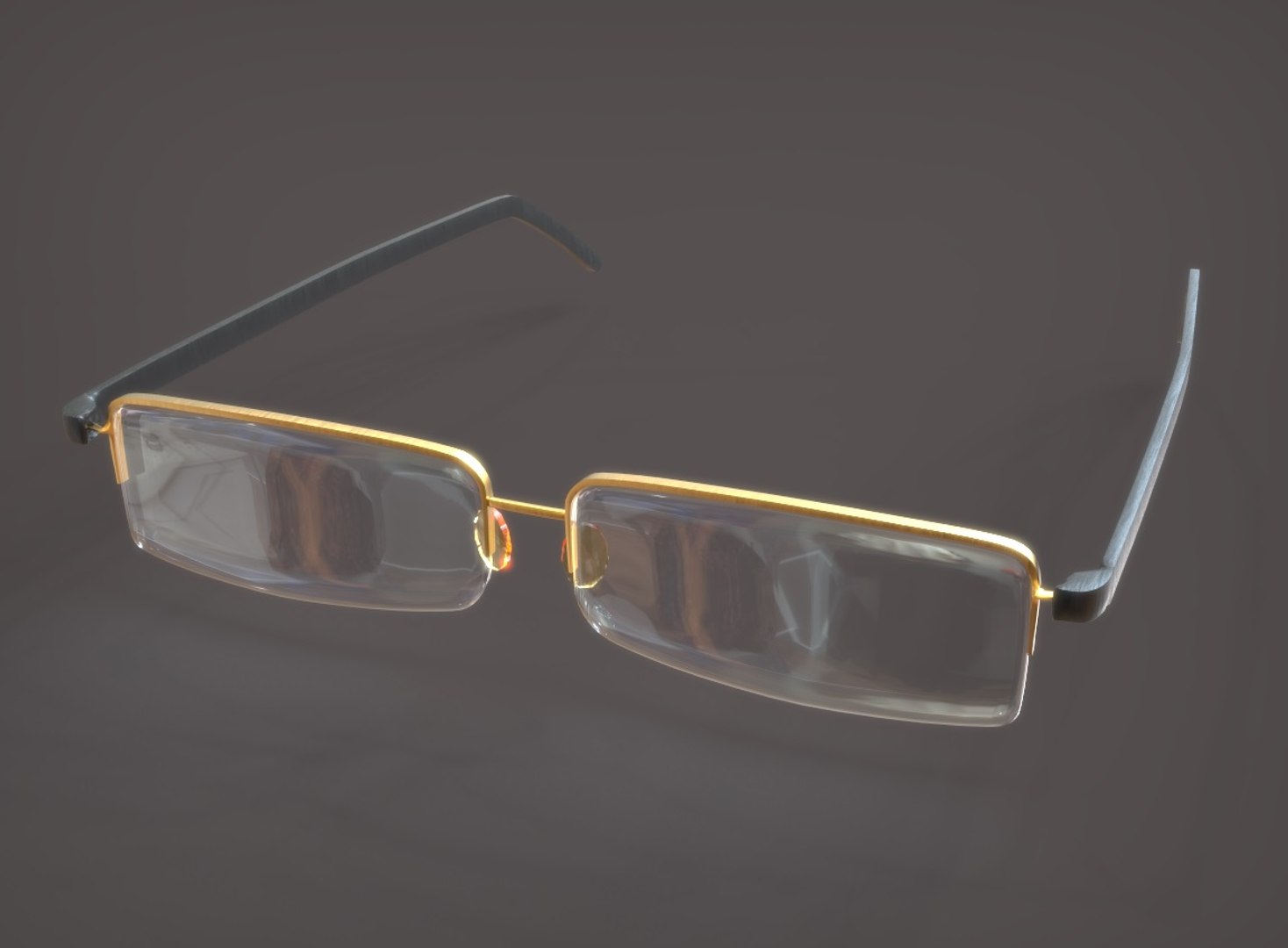 Spectacles Glasses 3D Model - TurboSquid 1691291