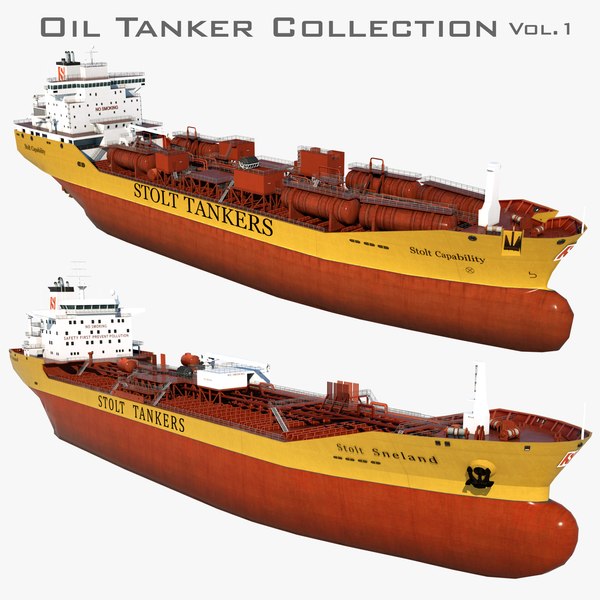 vlcc oil tanker 3d model