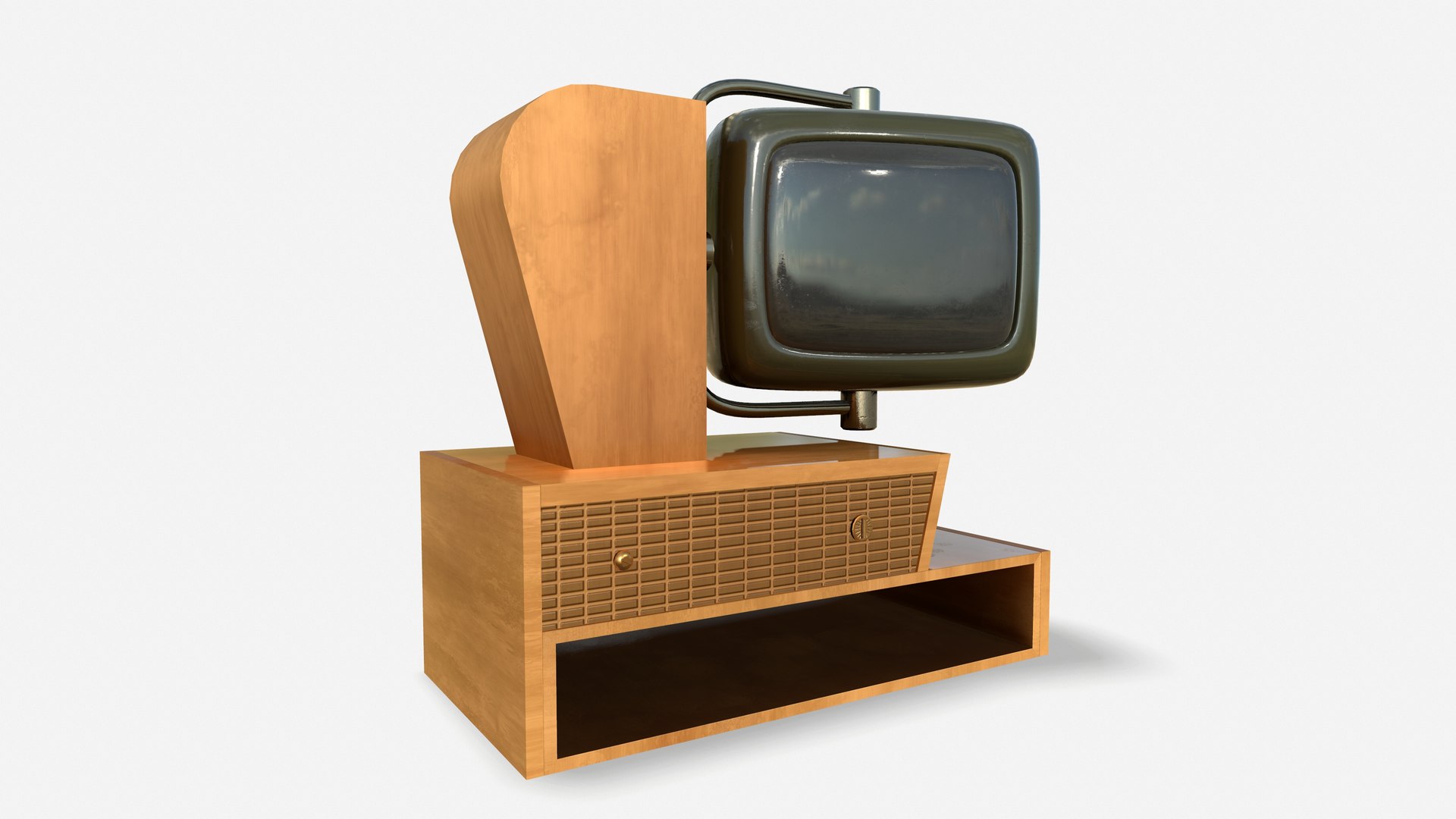 Vintage Tv 1950s 3D - TurboSquid 1703952