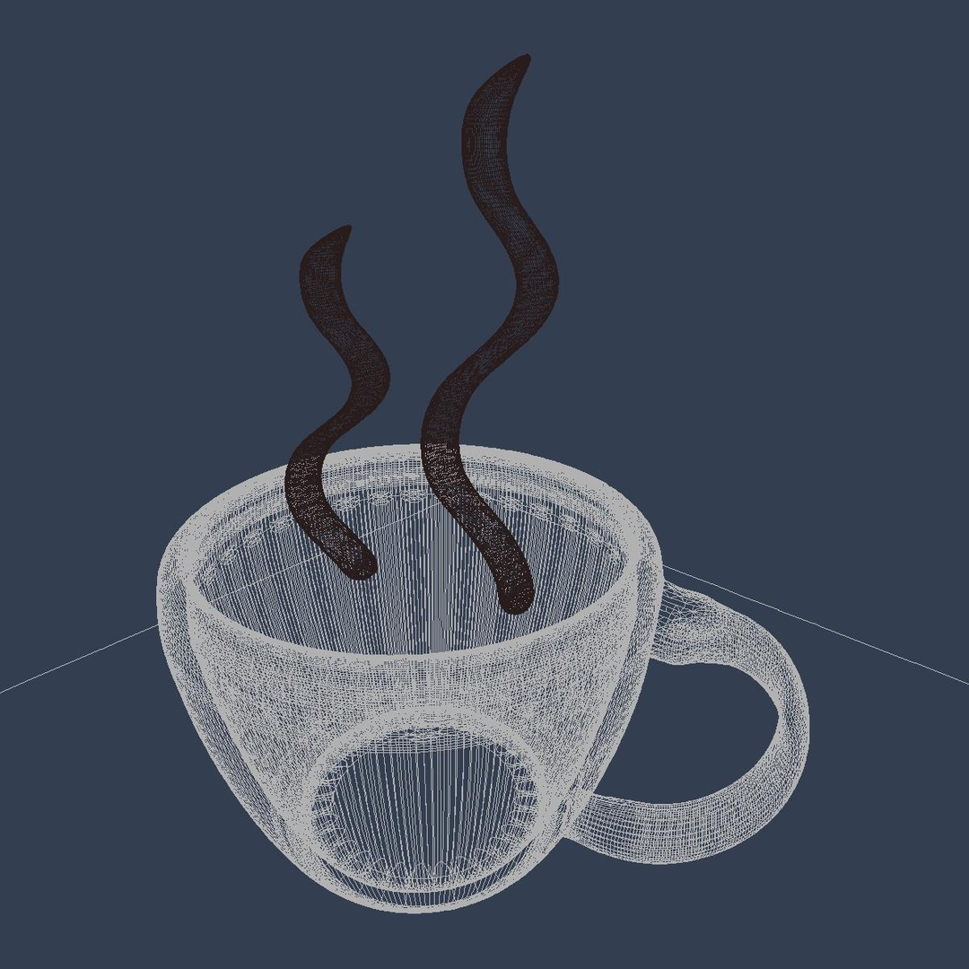 Steaming Cup Of Coffee Animation