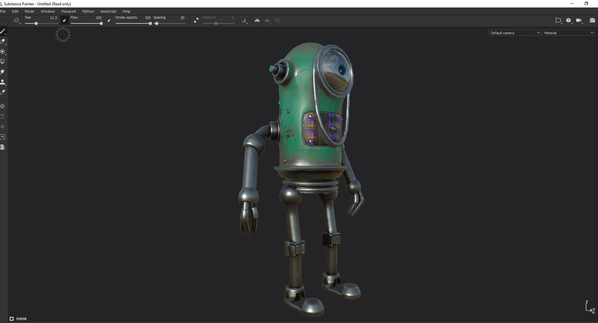 3D Game Ready Robot Character Model - TurboSquid 2425208
