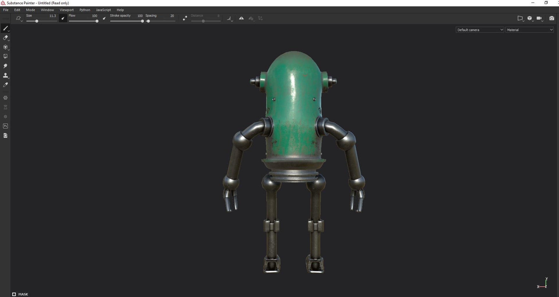 3D Game Ready Robot Character Model - TurboSquid 2425208