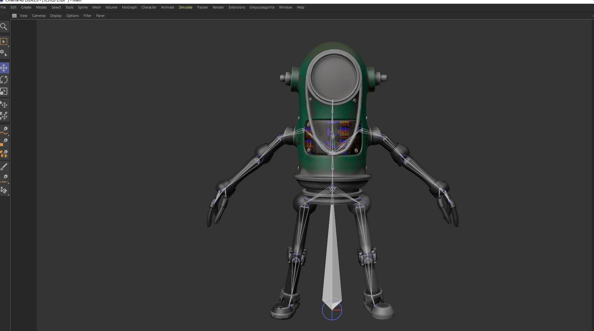 3D Game Ready Robot Character Model - TurboSquid 2425208