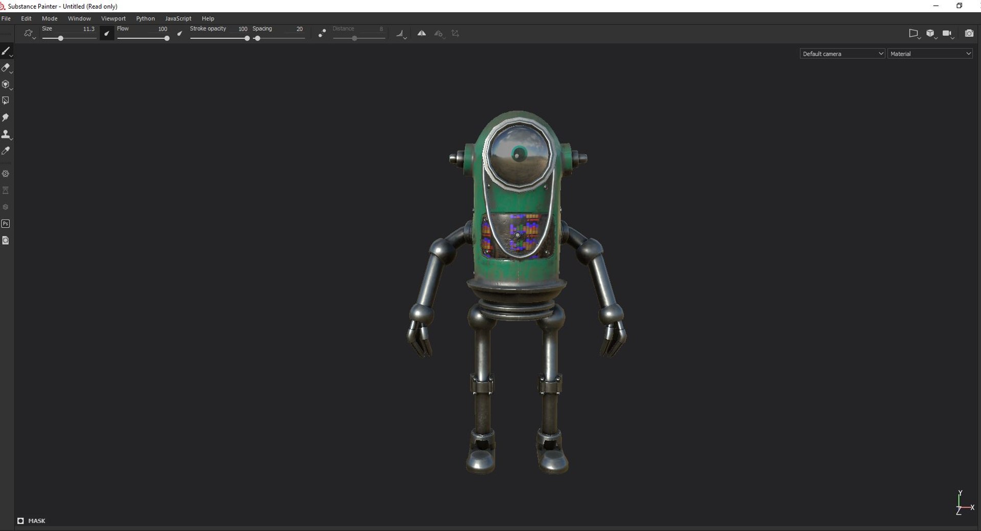 3D Game Ready Robot Character Model - TurboSquid 2425208