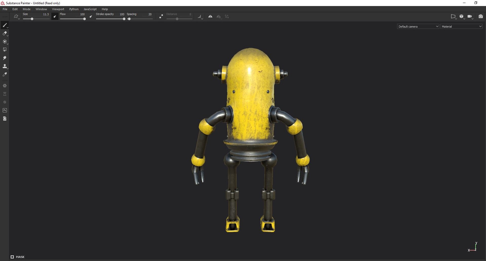3D Game Ready Robot Character Model - TurboSquid 2425208