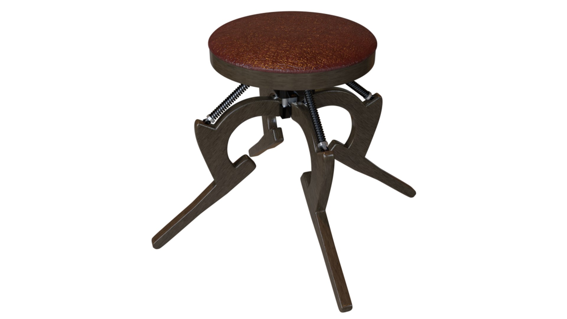 Chair shock absorbers 3D model - TurboSquid 1397374