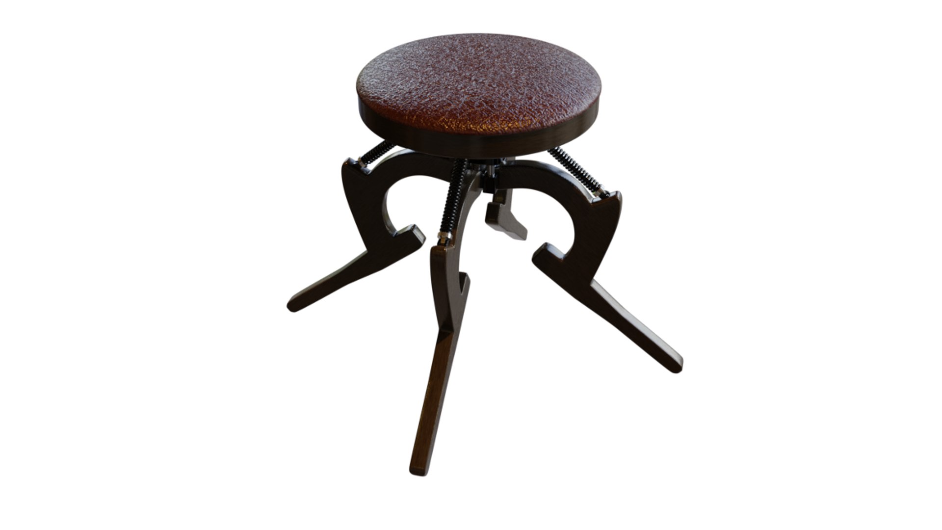 Chair shock absorbers 3D model - TurboSquid 1397374