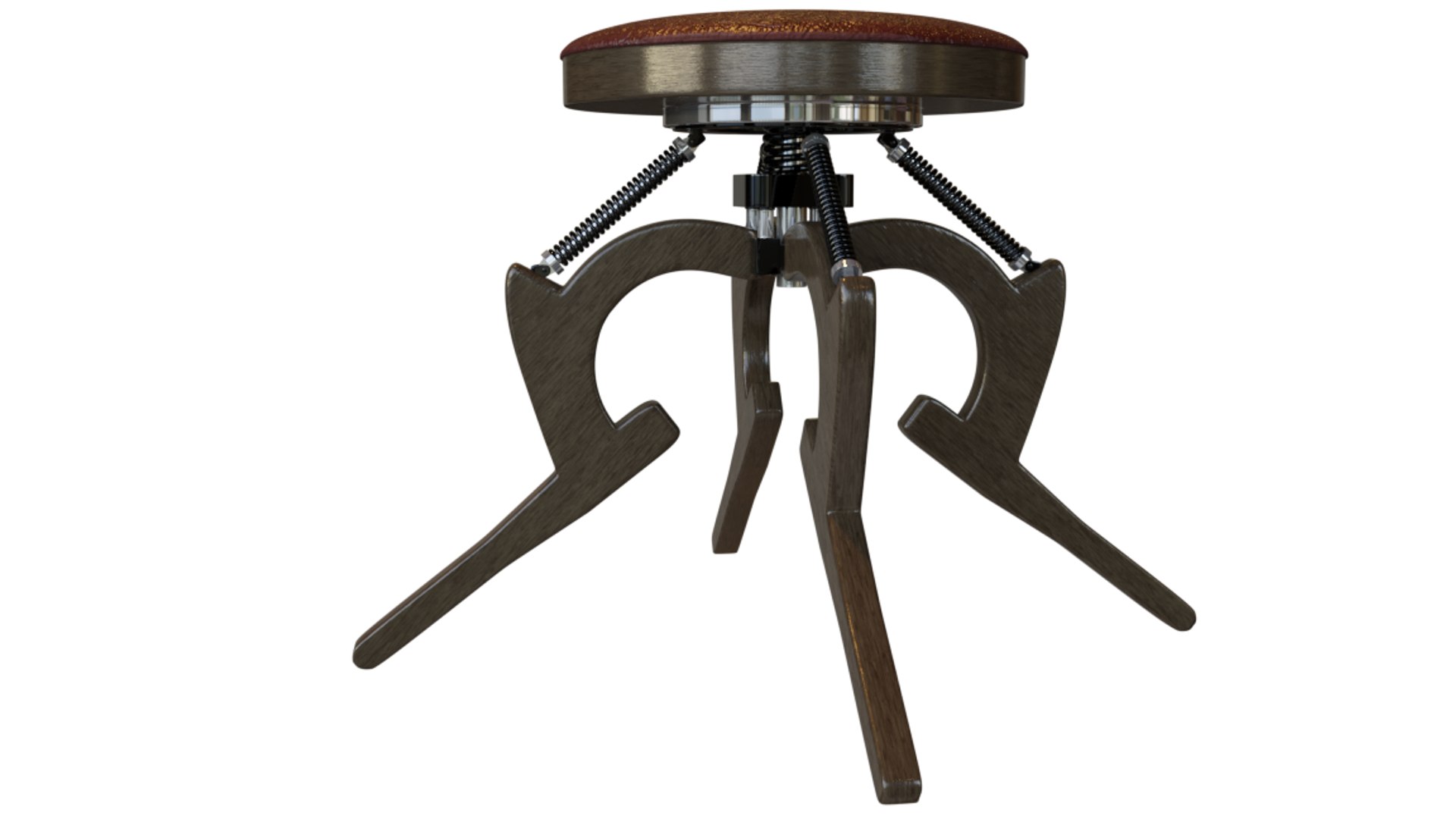 Chair shock absorbers 3D model - TurboSquid 1397374