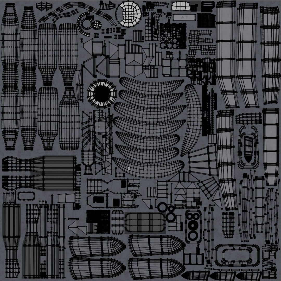 Spacecraft 3D Model - TurboSquid 2000870