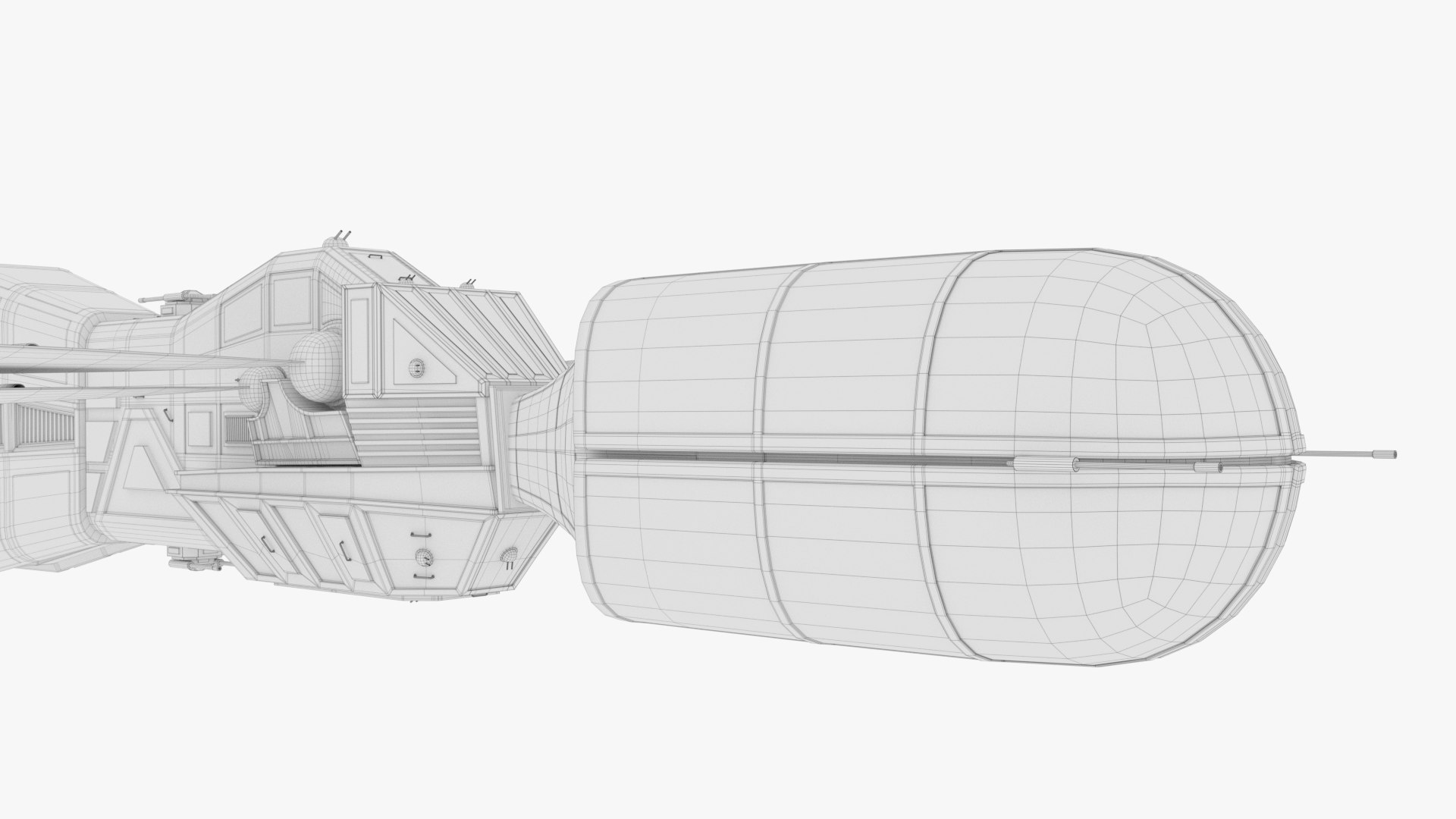 Spacecraft 3D Model - TurboSquid 2000870