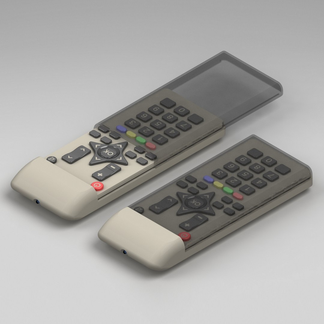 Mini Remote Control 3D Model - TurboSquid 2108039