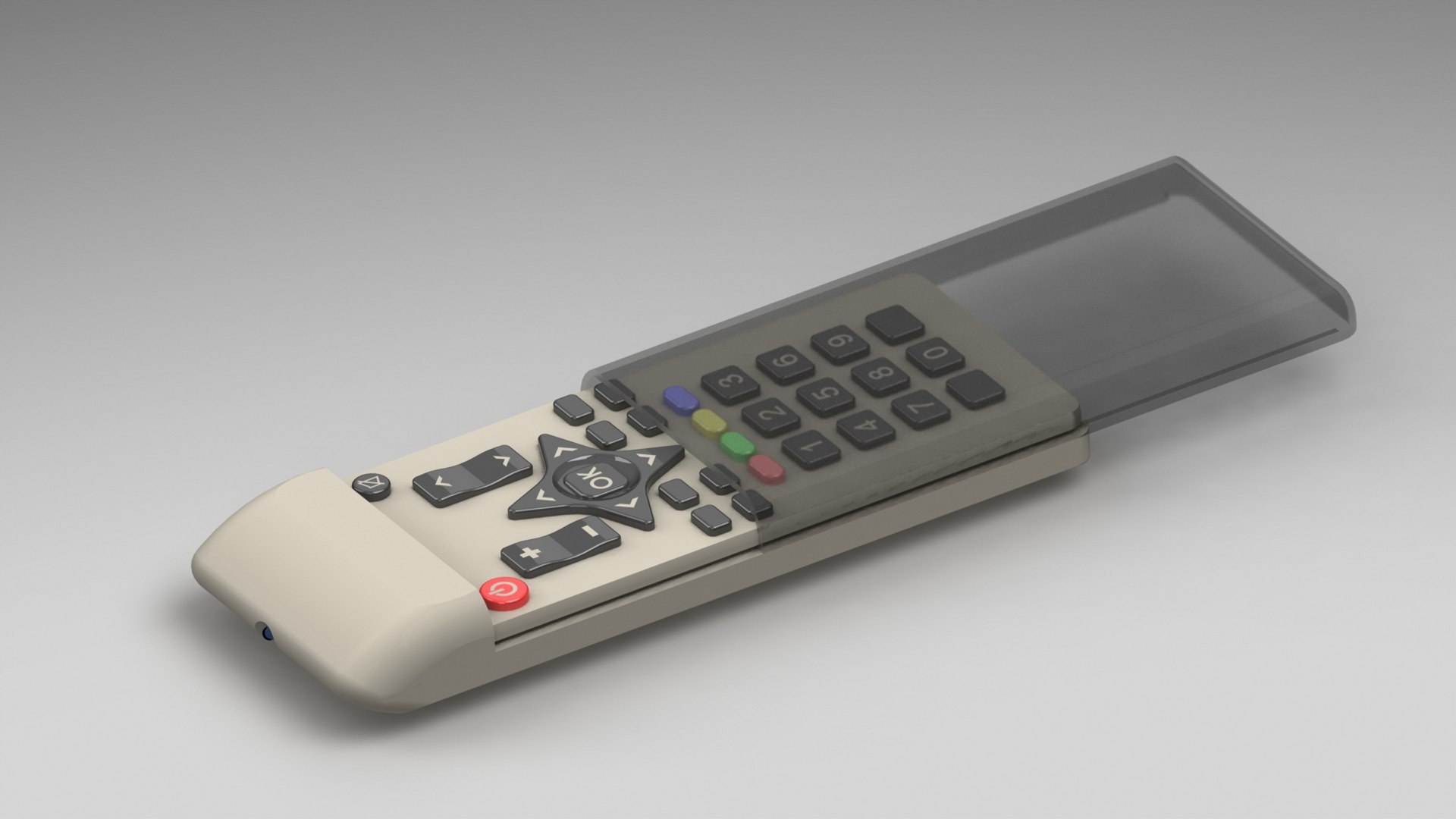 Mini Remote Control 3D Model - TurboSquid 2108039