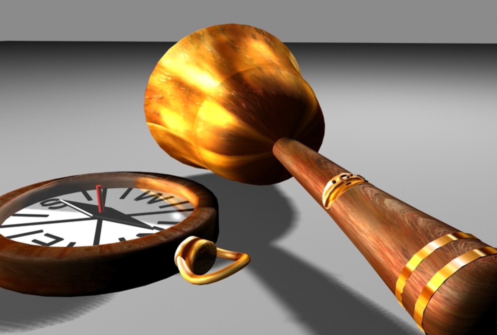 3d Compass Bell Model