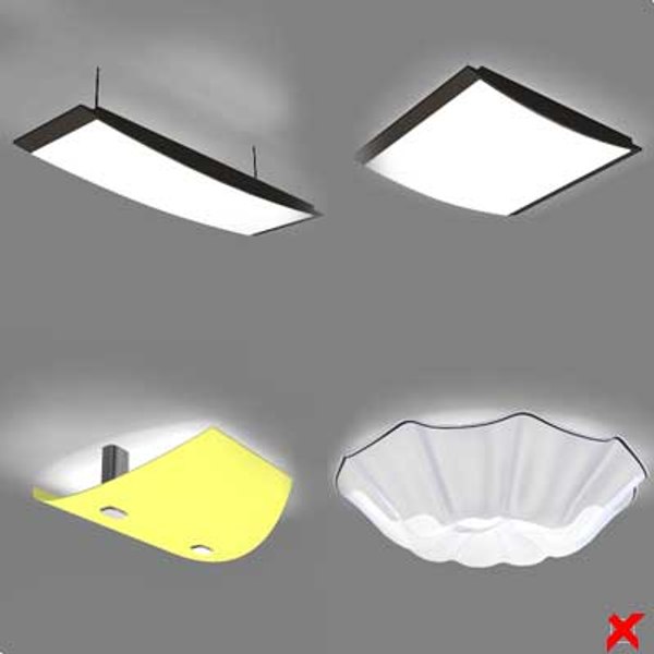 lamp ceiling 3d model