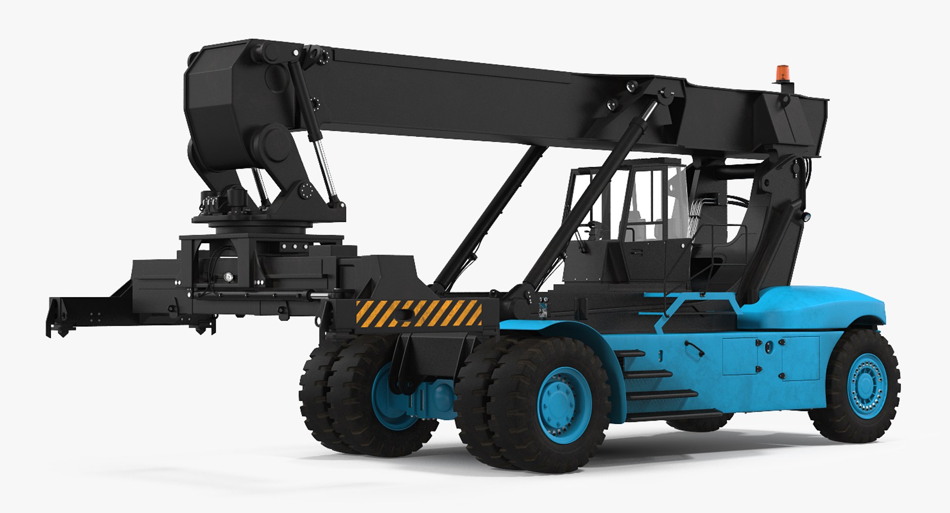 Reachstacker Generic Rigged 3D Model - TurboSquid 1303770