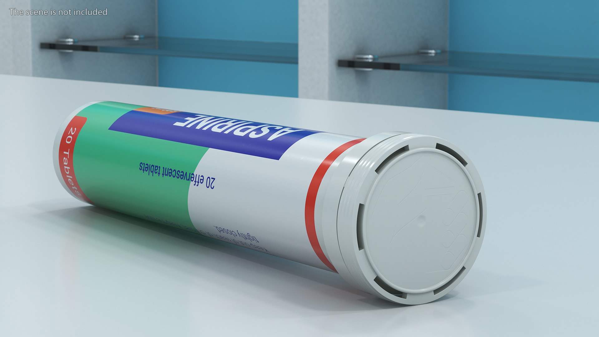 Effervescent Aspirine Package 25 Tabs 3D Model - TurboSquid 2211520