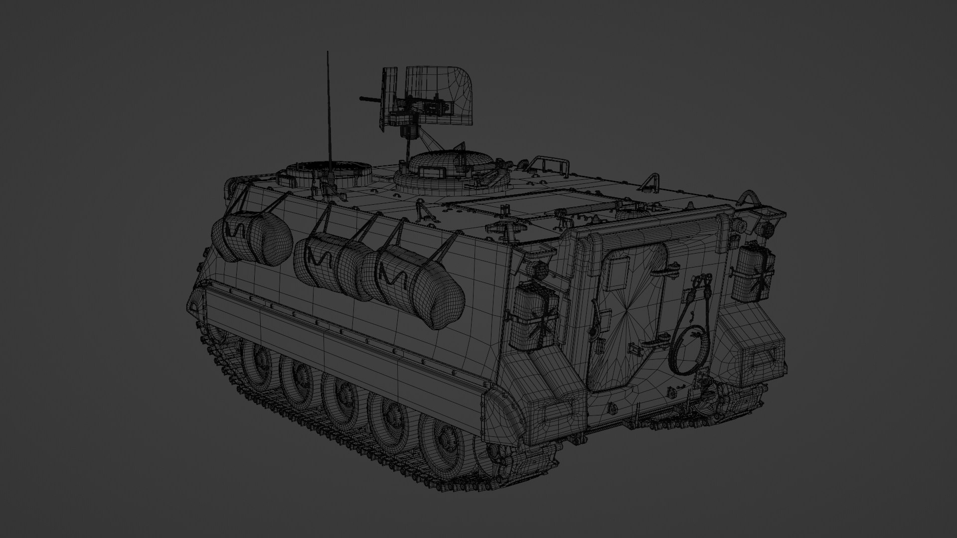 3D M113 Model - TurboSquid 2281610
