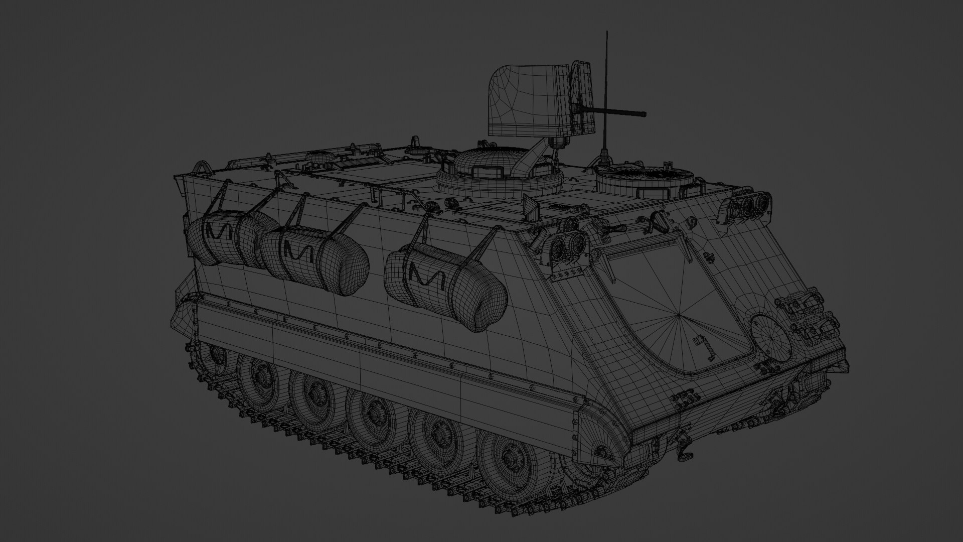 3D M113 Model - TurboSquid 2281610