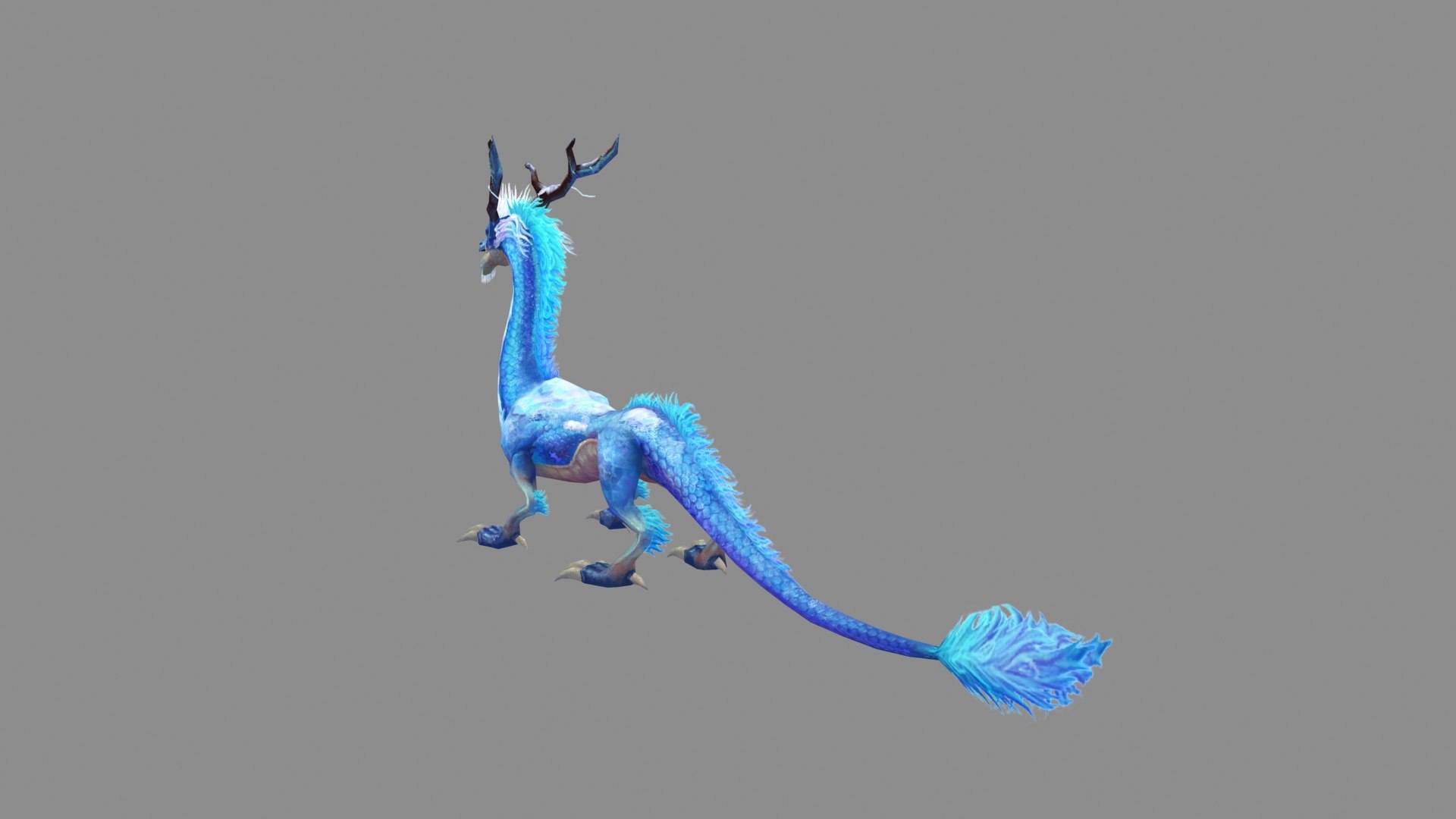 3D Ice Dragon - Chinese Dragon - TurboSquid 1729587