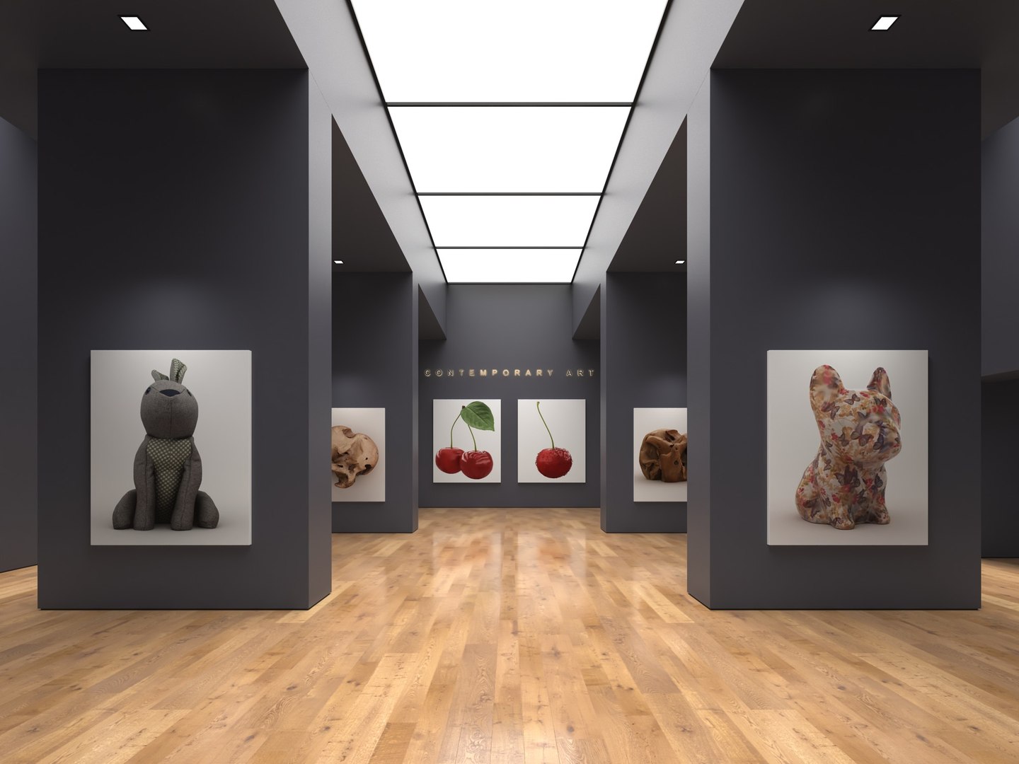 Art Gallery 012 3D Model - TurboSquid 1718478