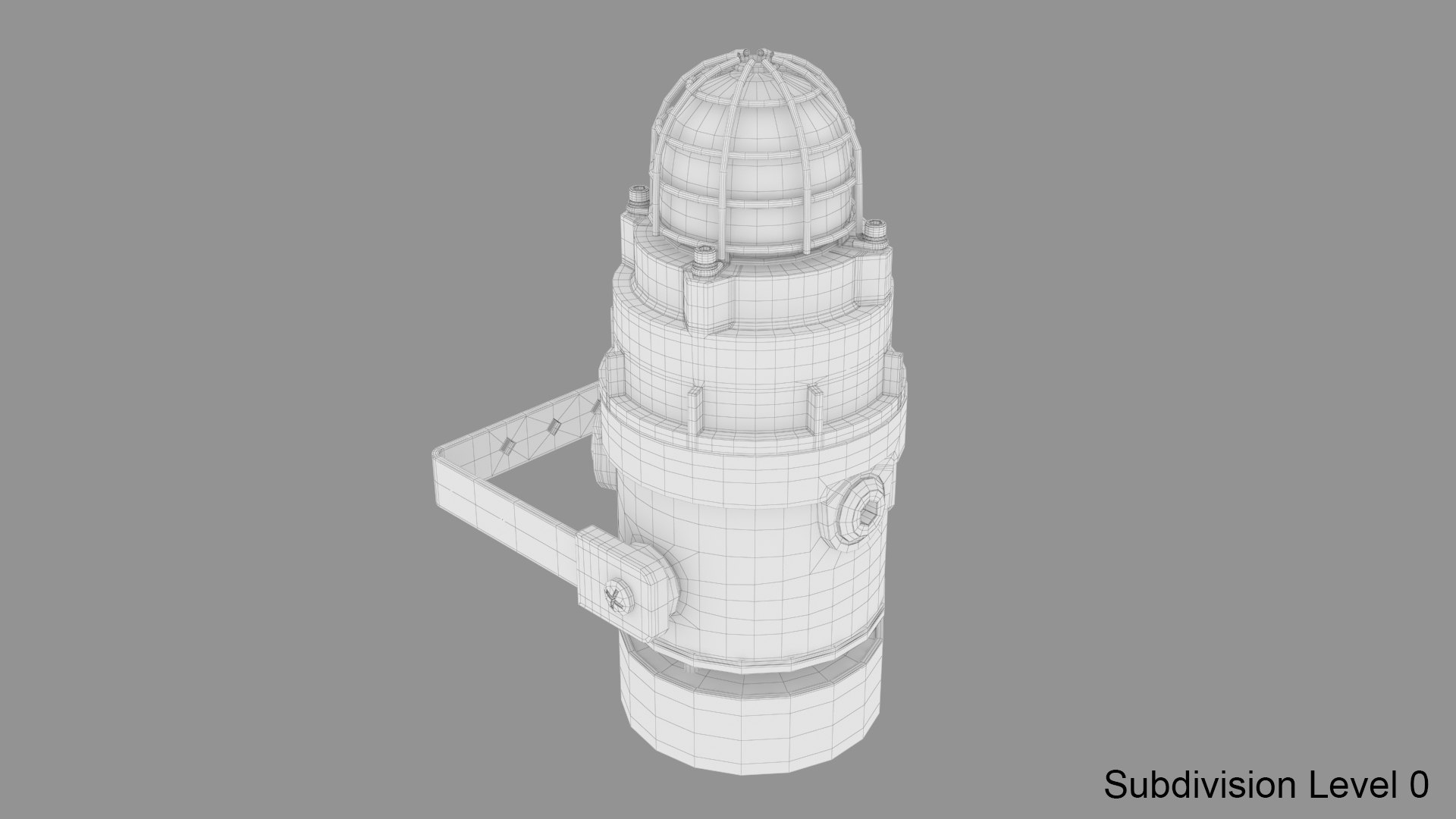 Warning Light 3D Model - TurboSquid 1454095