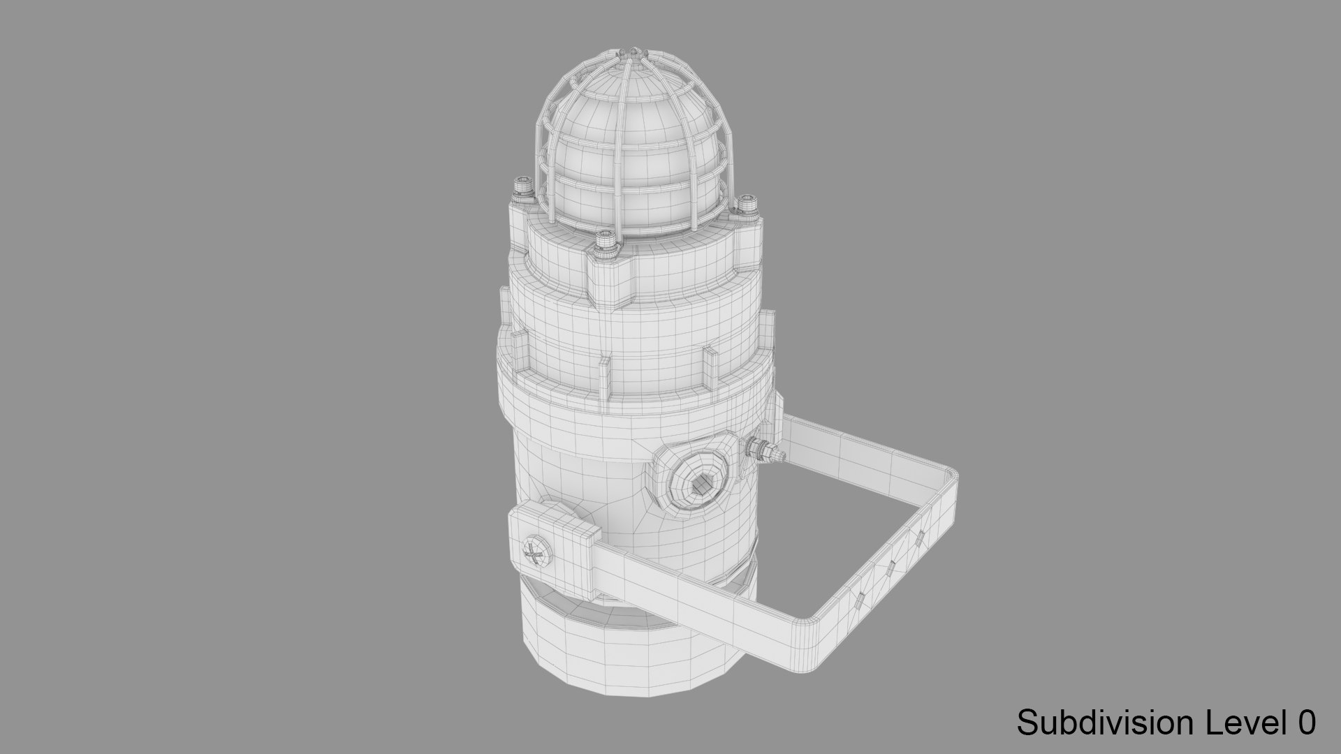 Warning Light 3D Model - TurboSquid 1454095