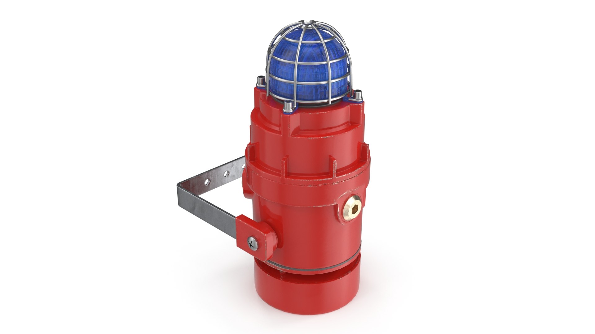 Warning Light 3D Model - TurboSquid 1454095