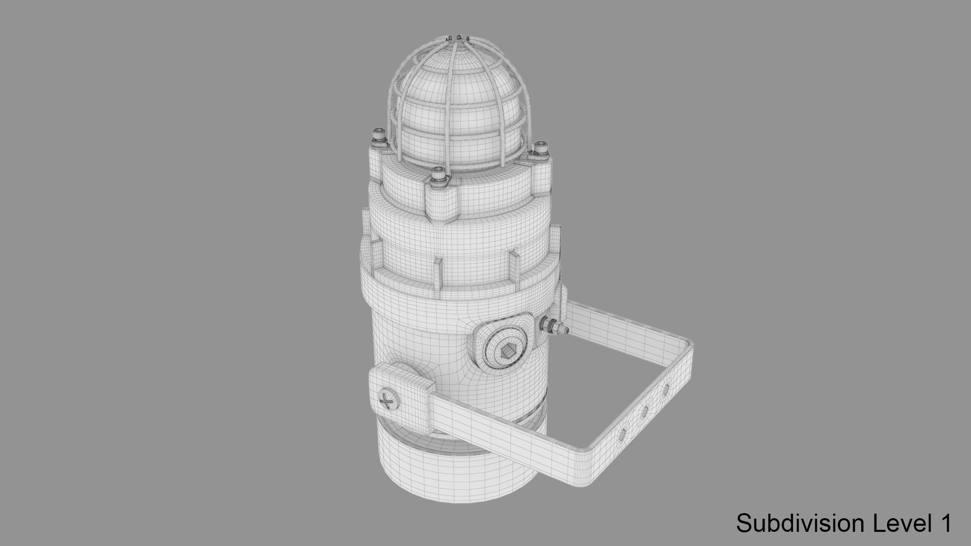 Warning Light 3D Model - TurboSquid 1454095