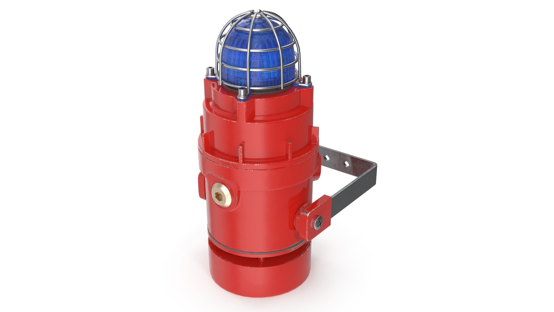 Warning Light 3D Model - TurboSquid 1454095