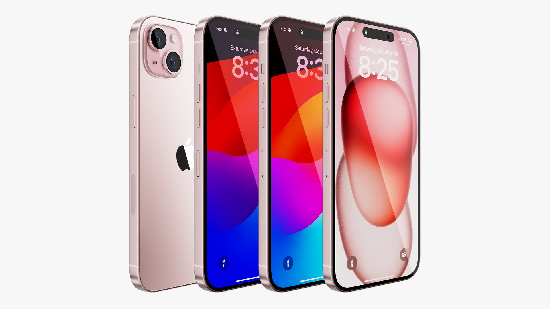 3D iPhone 15 Plus Pink - TurboSquid 2149205