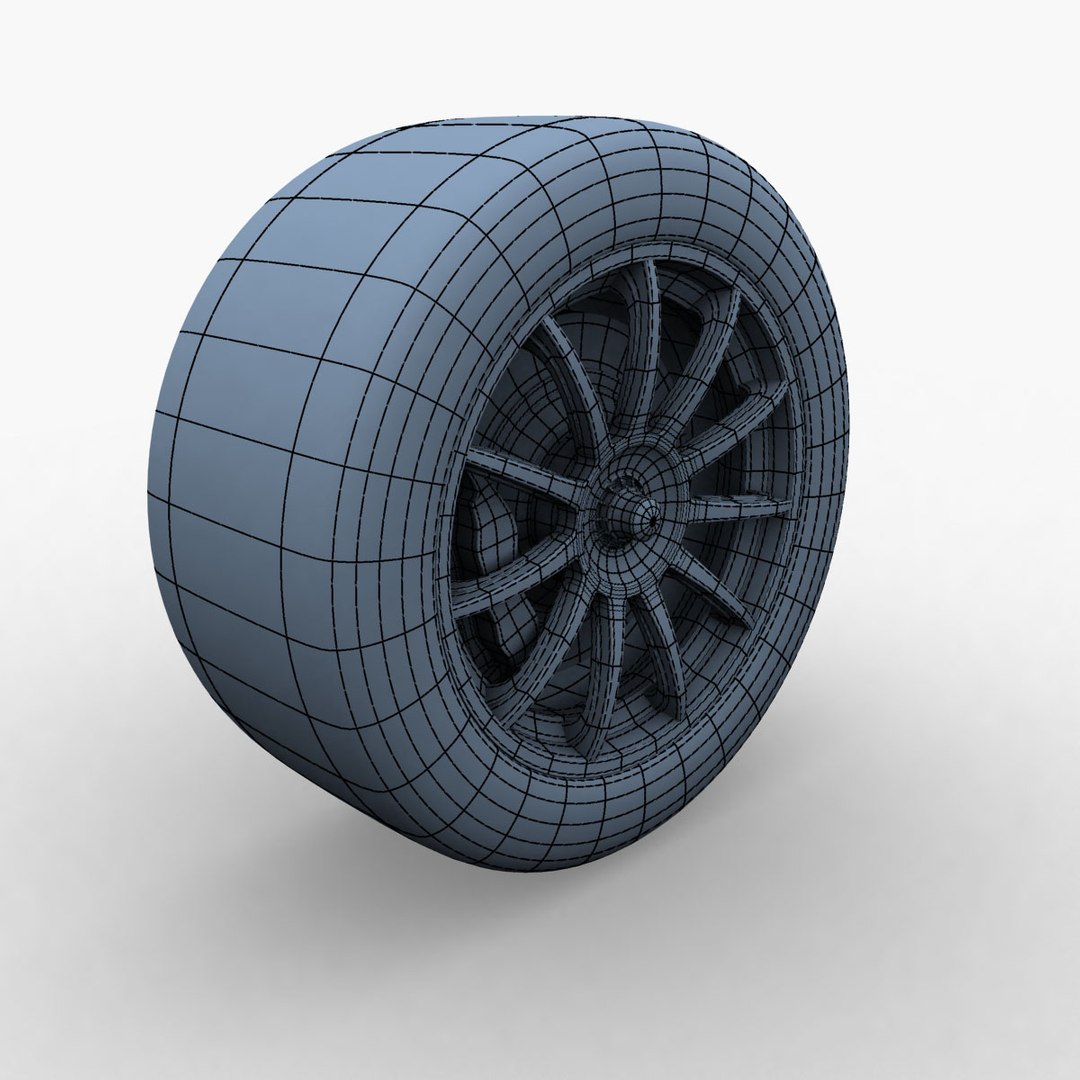 free 3ds model racing wheel