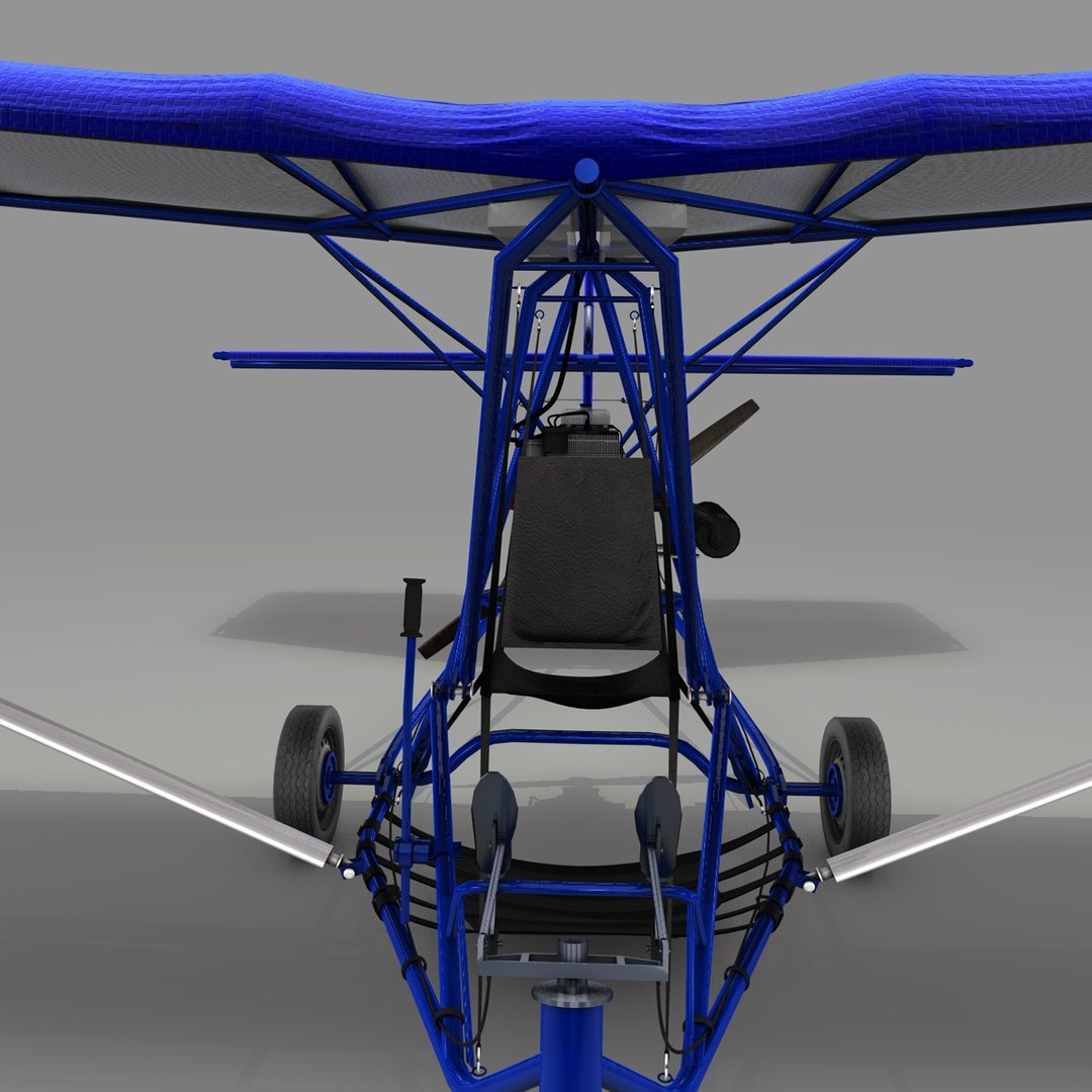 3d Model Ultralight Aircraft Lights