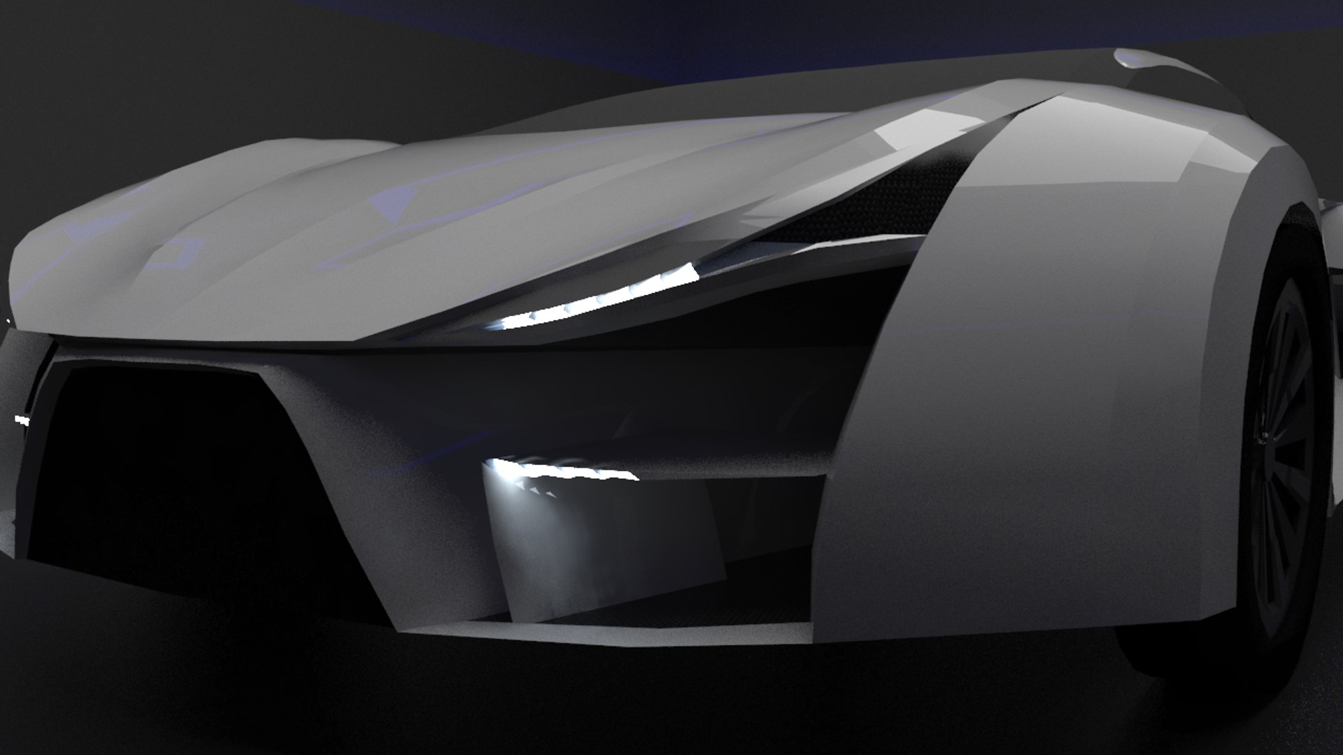 Concept Car 3D Model - TurboSquid 1376048